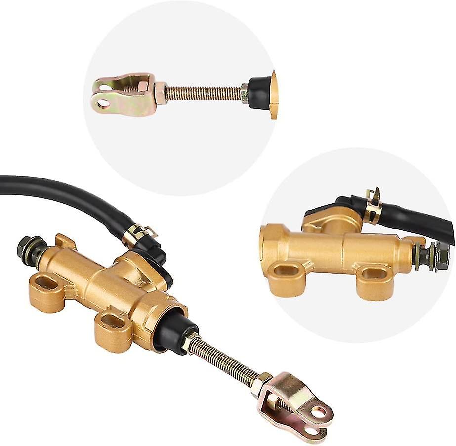 Rear Brake Master Cylinder, Universal Rear Foot Disc Brake Master ...