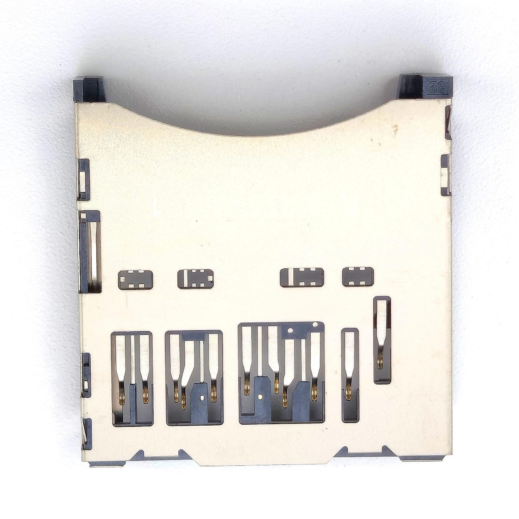 1pcs New Sd Memory Card Slot Component Reader Holder Repair Part ...