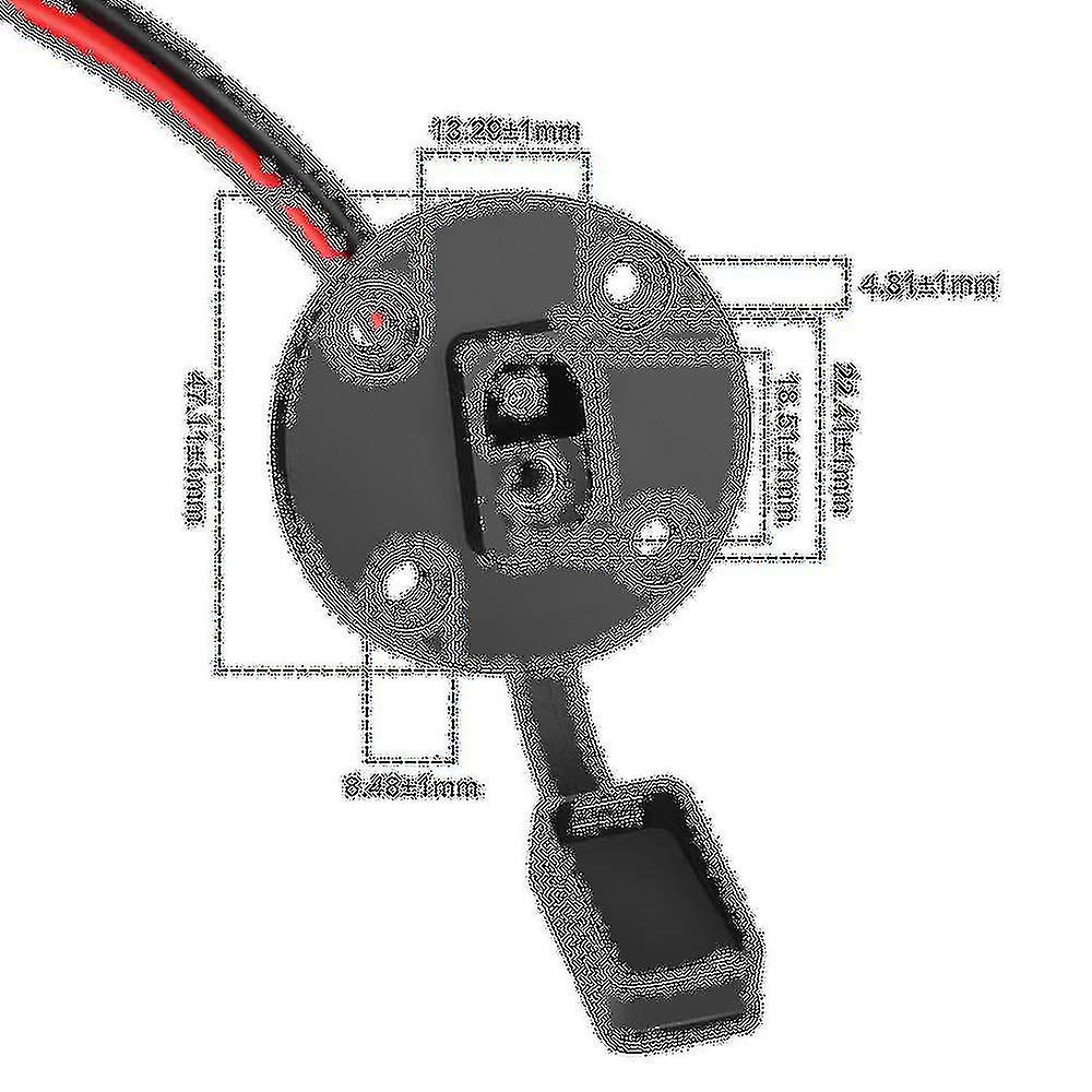 Sae Connector,solar Weatherproof Sae Socket Sidewall Port, Sae Cable ...