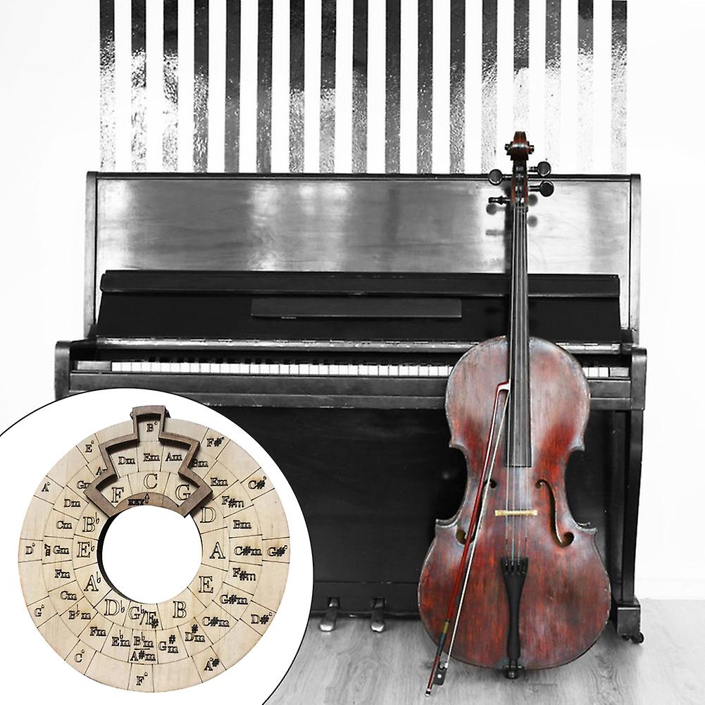 Wooden Melodys Tool with Circle of Fifths Portable Musical Instrument ...