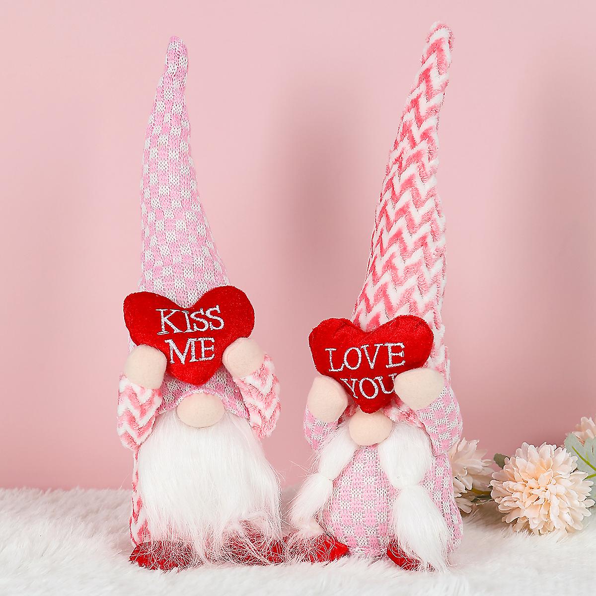 2023 Valentine's Day Gift Faceless Gnome Doll Nordic Valentines Day ...