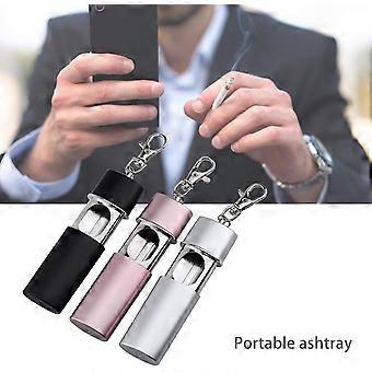 3 Pieces Mini Pocket Ashtray, Portable Ashtray with Key Ring for ...