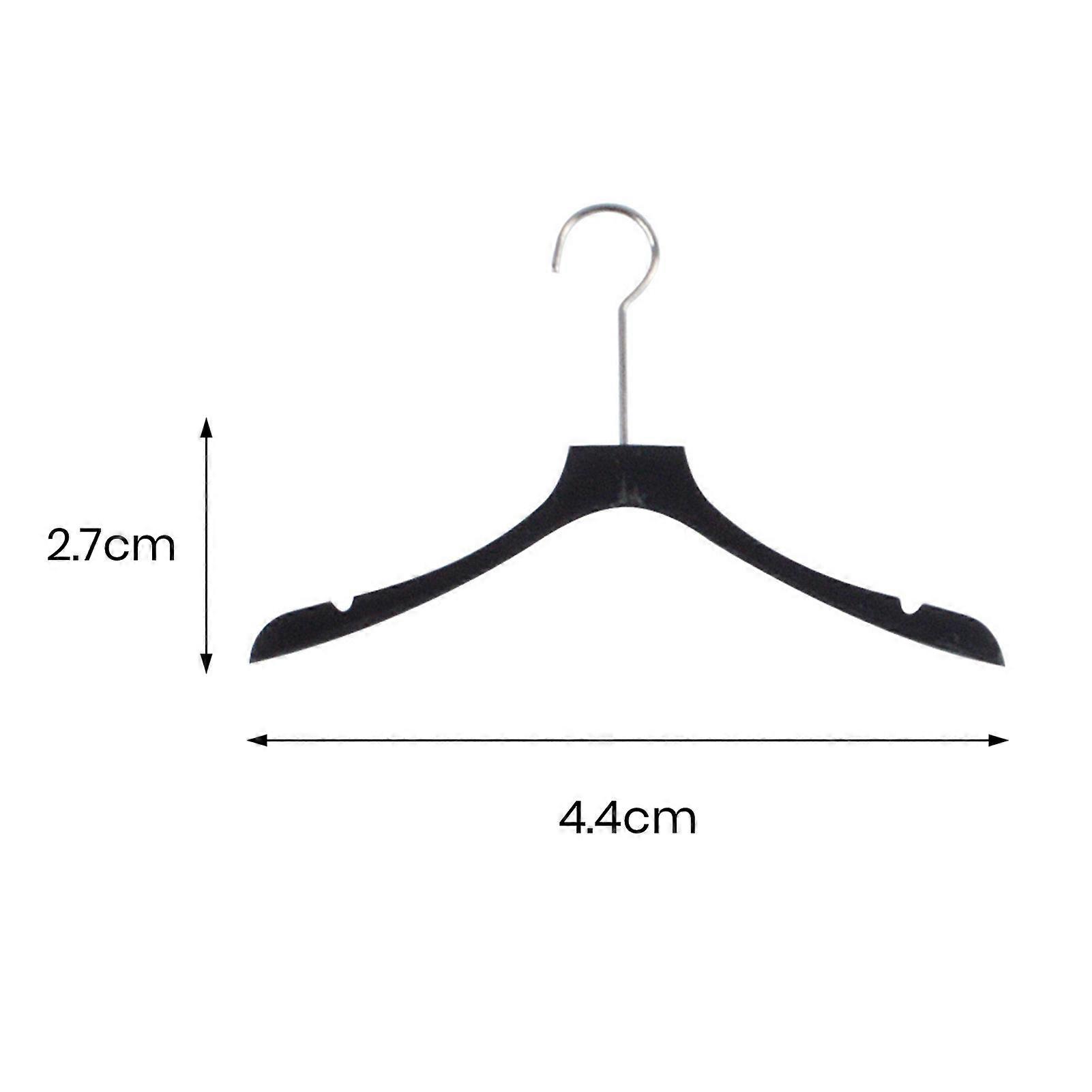 5Pcs Plastic Mini Hangers 1/6 1/12 Doll Clothes Drying Rack Model Set ...