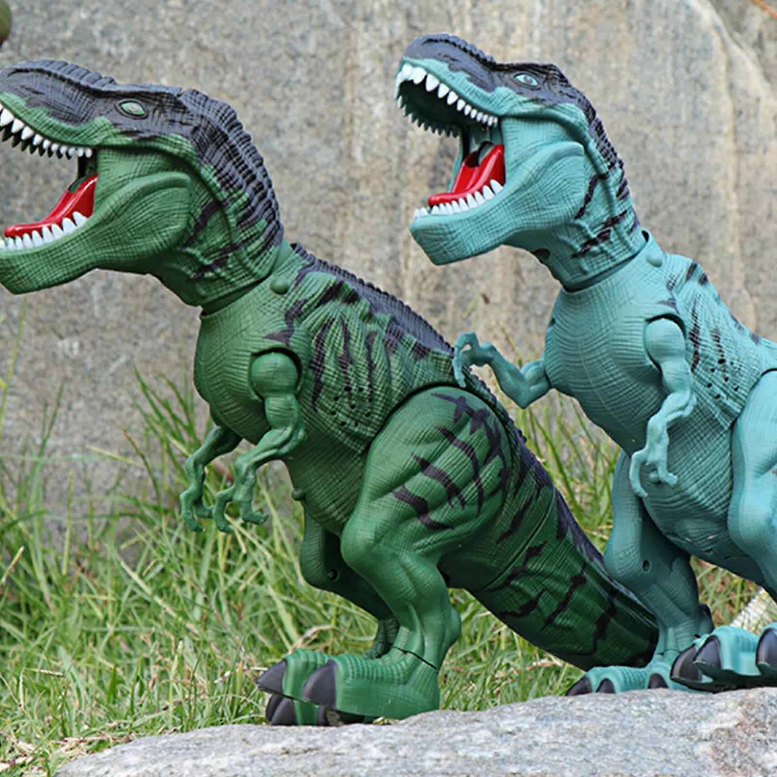 Simulated Animal T-rex Toy Gift For Boy Girl Electric Can Lays Eggs ...