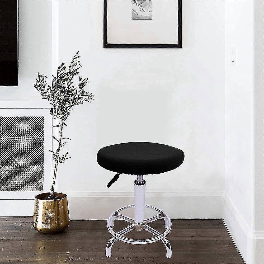 2 Pcs Fabric Office Meeting Furniture Supplies Stool Cover Round Bar ...