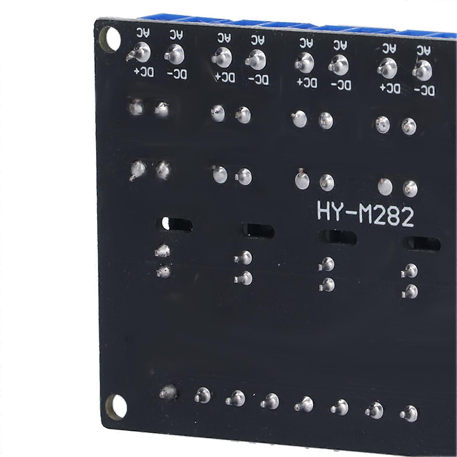 Solid State Relay Module 6 Channel High Voltage Trigger DC Control ...