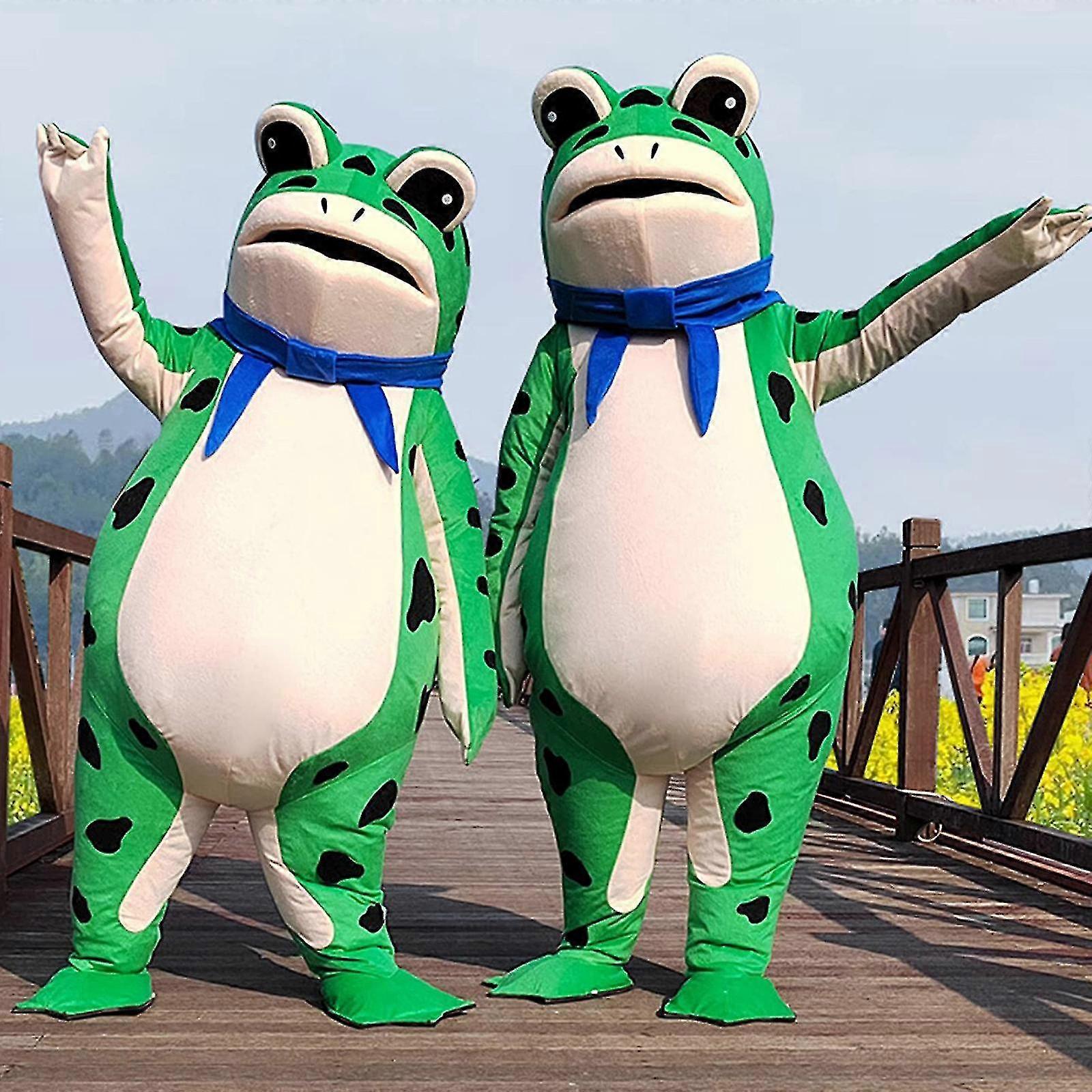Frog Costume Inflatable Frog Costume Cosplay Costume Suit For Adults ...
