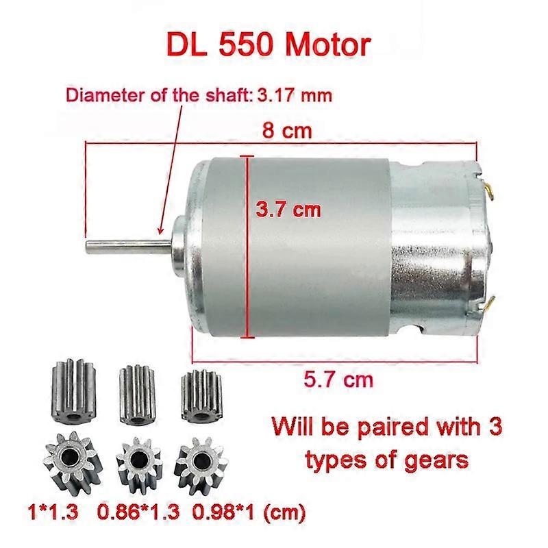 Children s electric car DC motor kid s car high speed motor DL 550 High ...