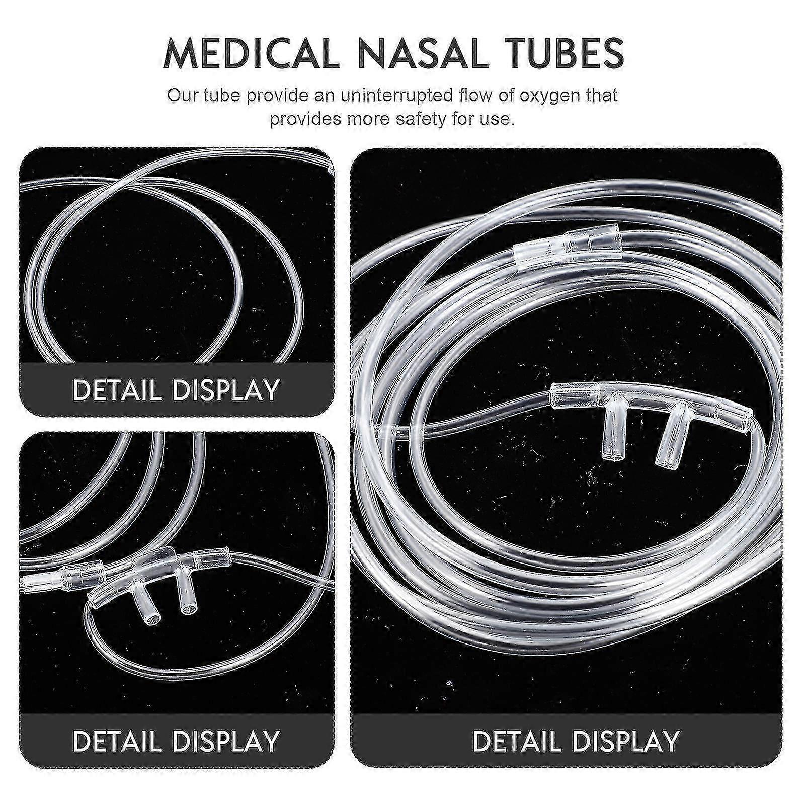 8 Pcs Professional Nasal Cannula Nasal Oxygen Tubing Single Use Oxygen ...