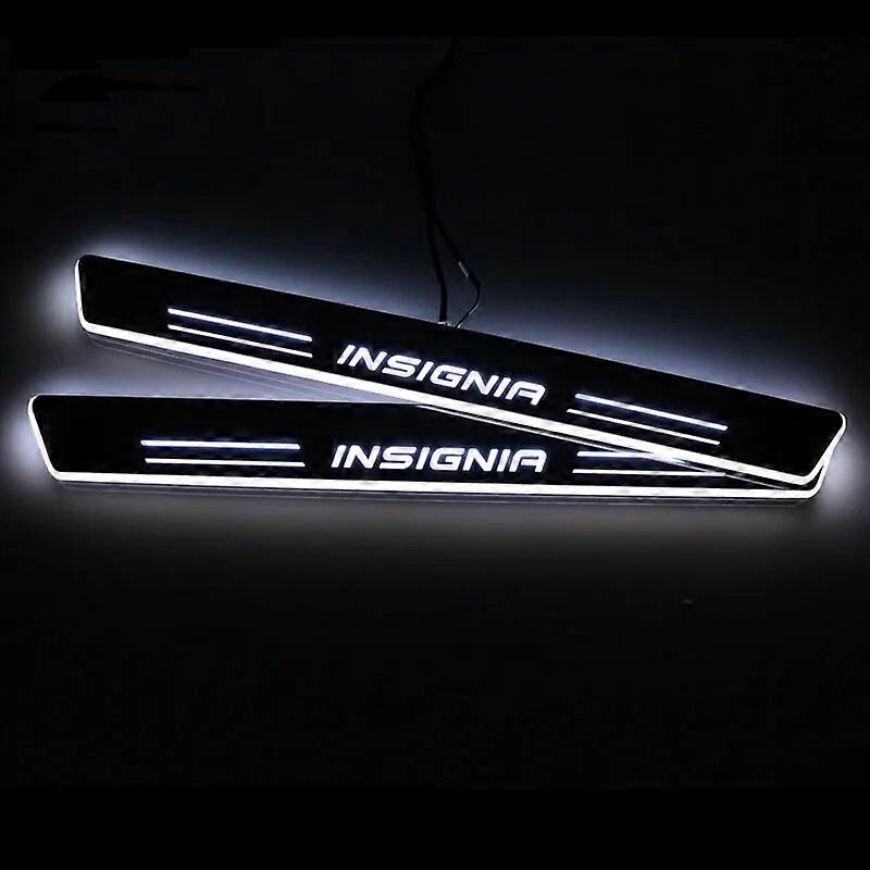 Trim Pedal LED Car Light Door Sill Scuff Plate Pathway Dynamic Streamer ...