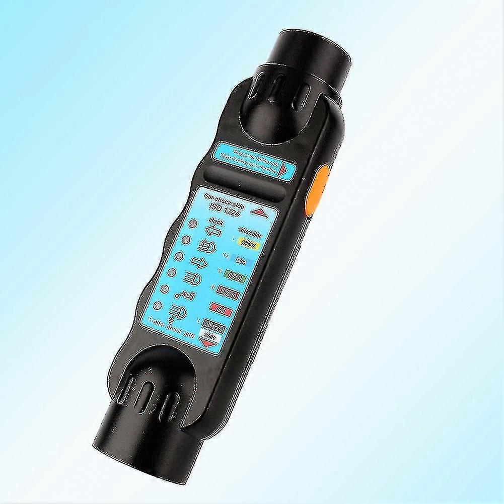 7 Pin Trailer Tester Tool, 7 Pin Trailer Light Tester 12v Tow Bar ...