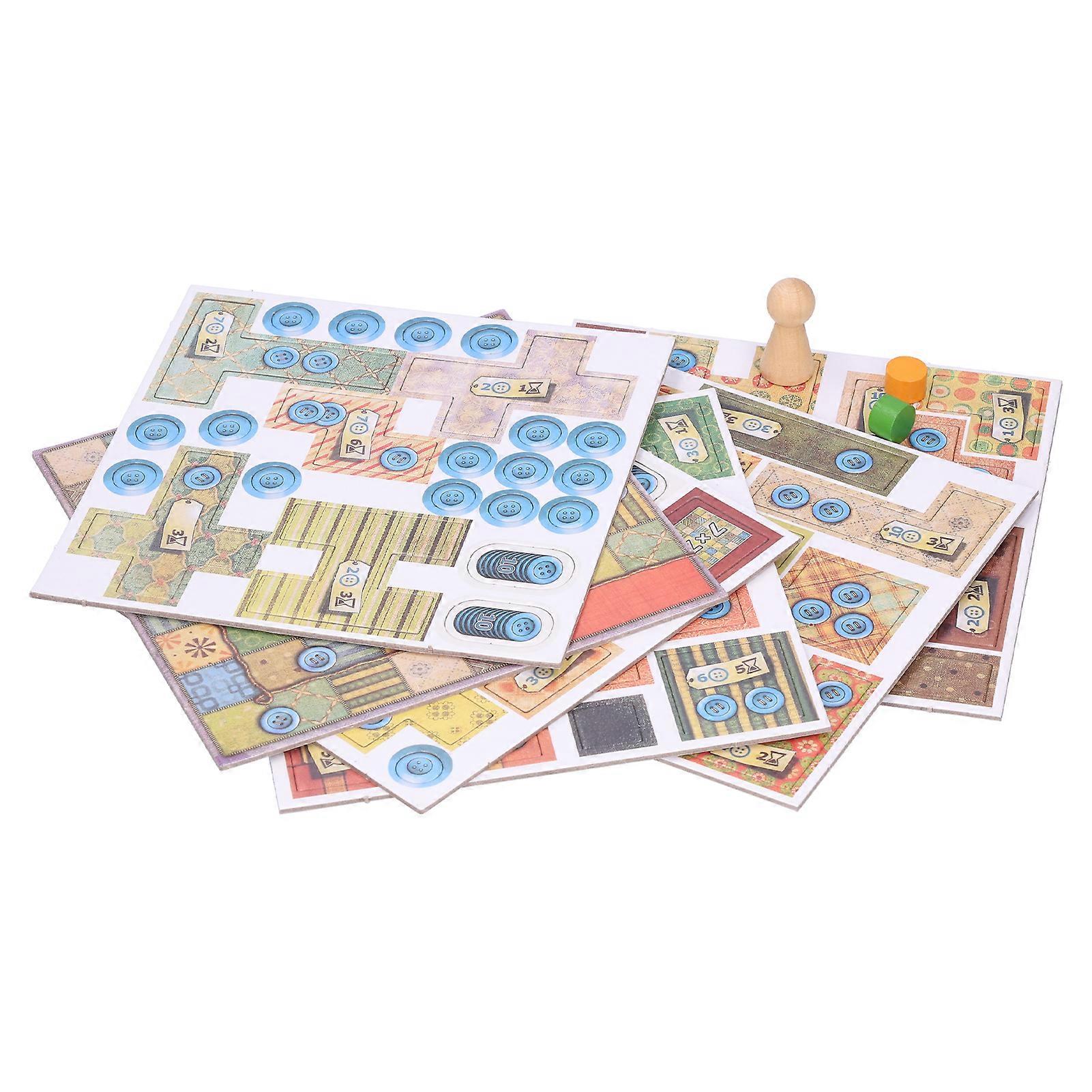 Patchwork Copper Printing Paper Board Game Desktop Family Interactive ...