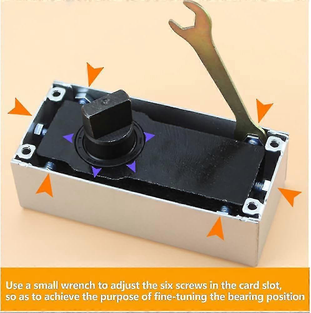 Heavy Duty Rotary Door Hinges Load 150kg Concealed Pivot Hinges ...