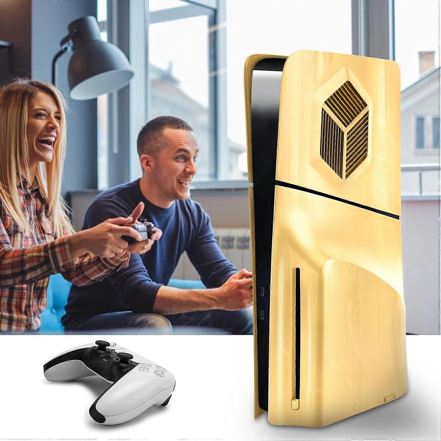 PS5 Slim Cover Plates Compatible with PS5 Slim Disc Edition, Separated ...