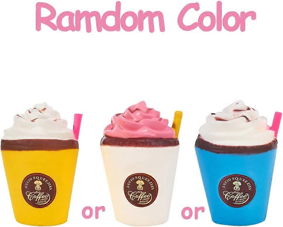 Slow Rising Jumbo SQUISHIES Set Pack of 7 - Rainbow Triangle Cake ...