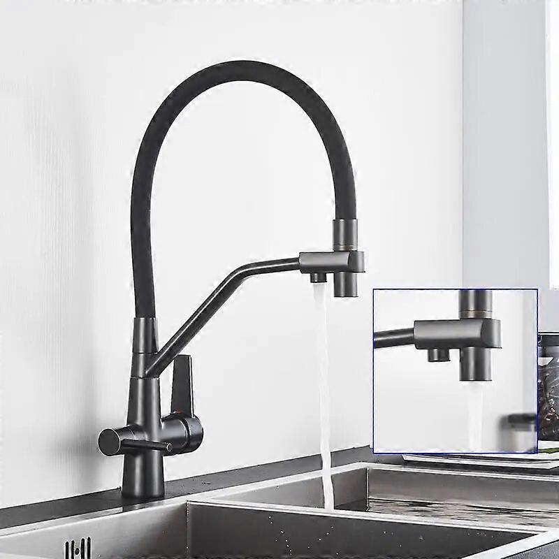 Filtered Kitchen Faucets Purification Kitchen Tap 360 Rotate Water ...
