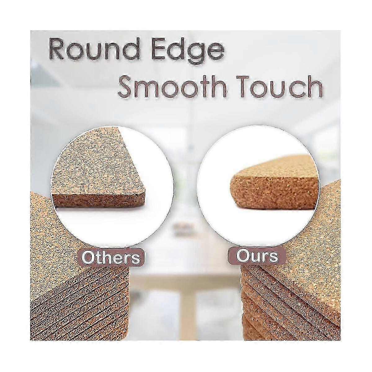 High Density Thick Square Cork Pad For Hot Dishes, 8 Inch Heat ...