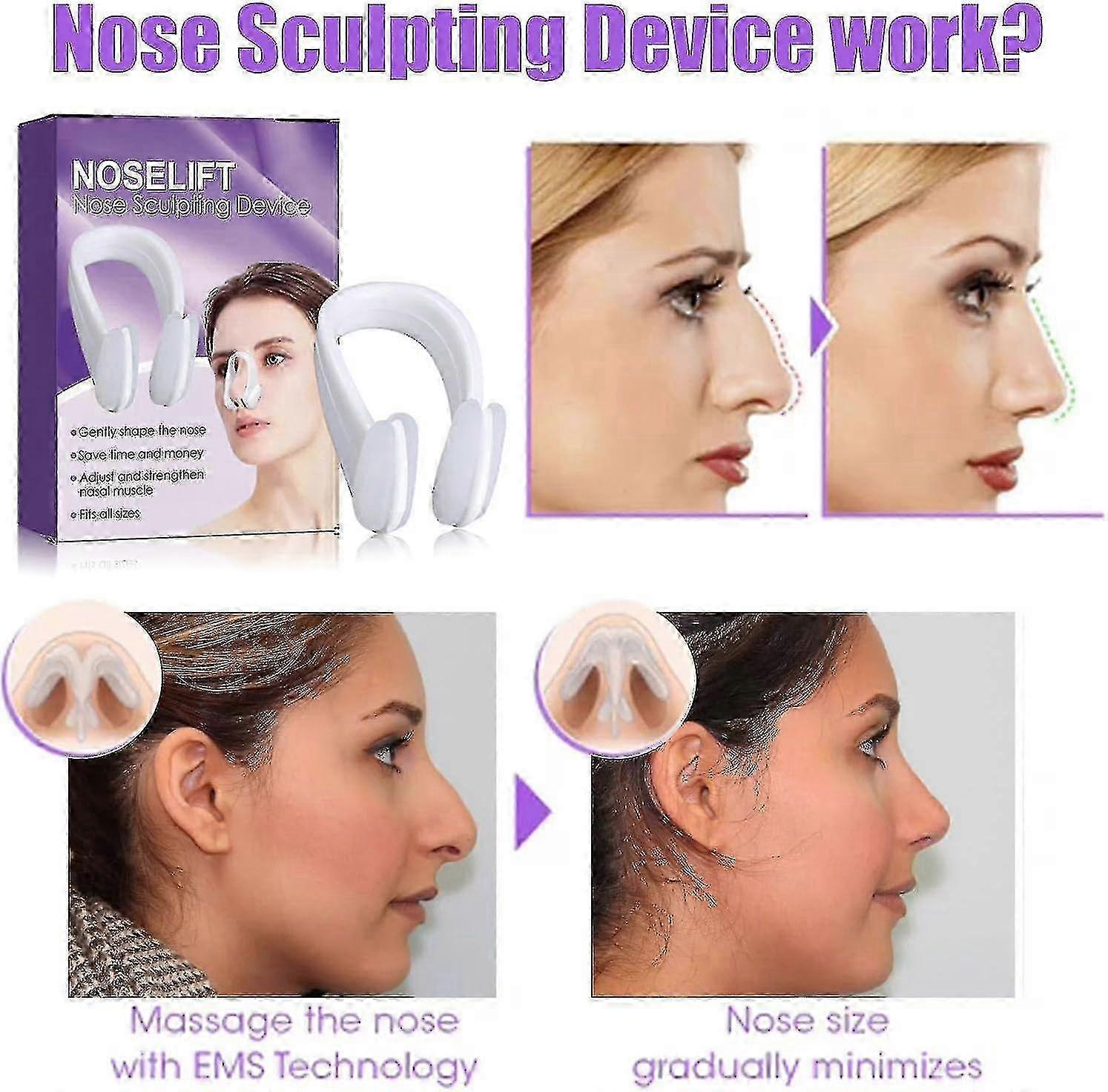 Nose Sculpting Device, Nose Shaper Clip, Nose Up Lifting Clip, Nose ...