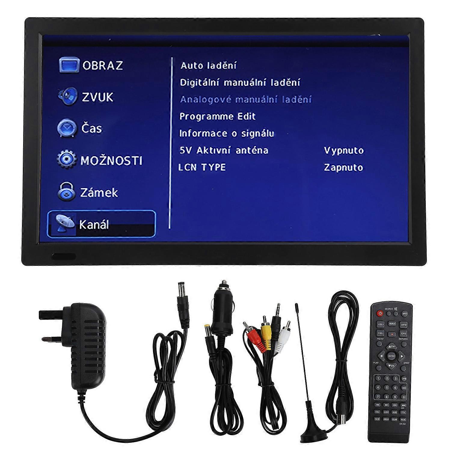 LEADSTAR 13 Inch Digital TV Portable Television with Stand for Home Car ...