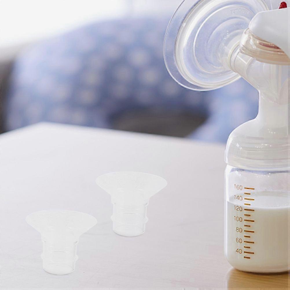 8 pcs Breast Pump Flange Inserts Silicone Flange Inserts Replacement ...