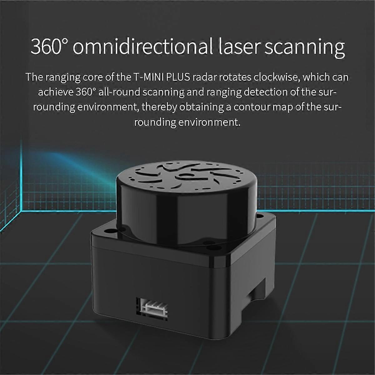 T-MINI-Plus Lidar Scanner 360TOF Ranging 12M 3D Sensor Kit Support ROS1 ...
