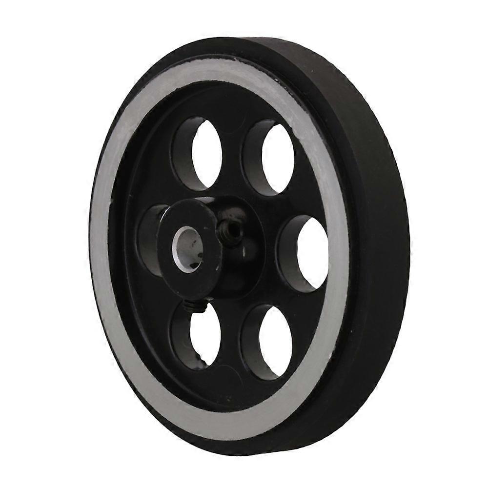 200X6mm Industrial Aluminum Rubber Measuring Rotary Encoder Meter Wheel ...