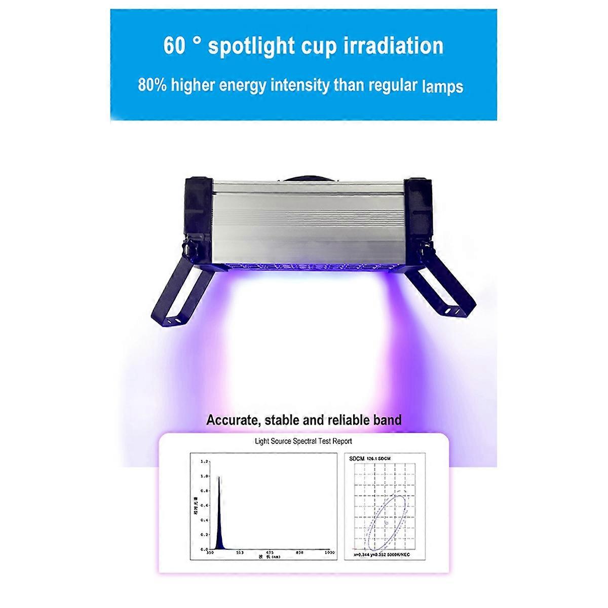 UV Curing Lamp 600W - Efficient for Shadowless Adhesive UV Green Oil ...