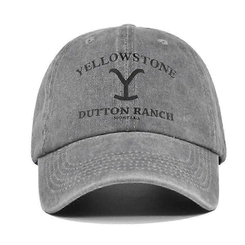 Yellowstone Dutton Ranch Vintage Baseball Cap - Distressed UV ...
