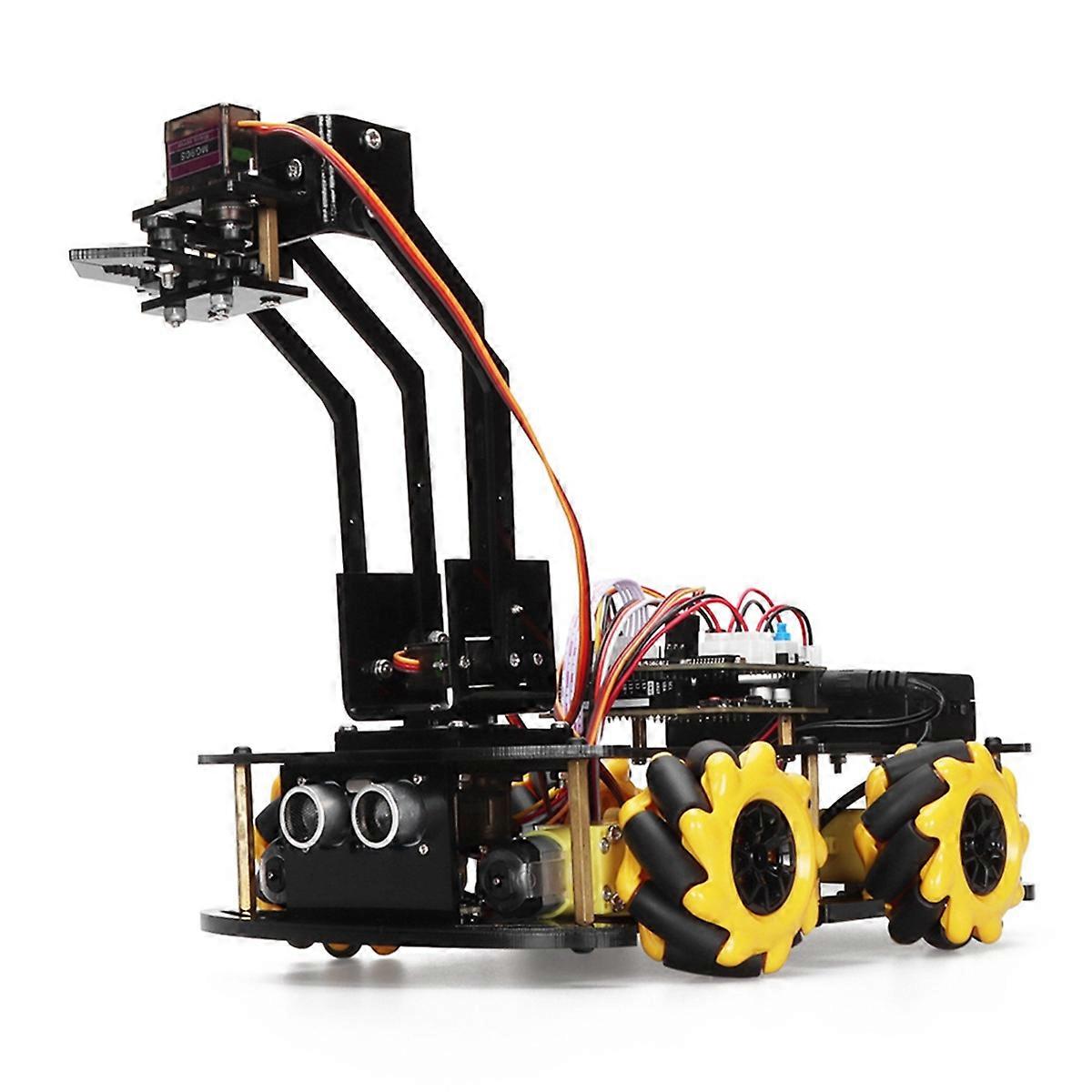 Smart Robot Car Kit for Arduino Programming Mechanical Arm Robot ...