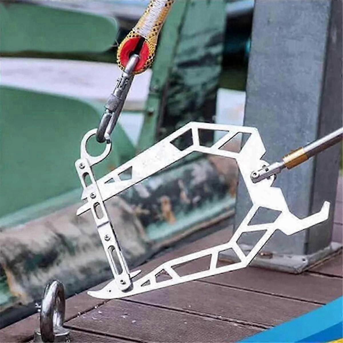 Dock Hook Multi-Purpose Telescoping Boat Hook Long Distance Threader ...