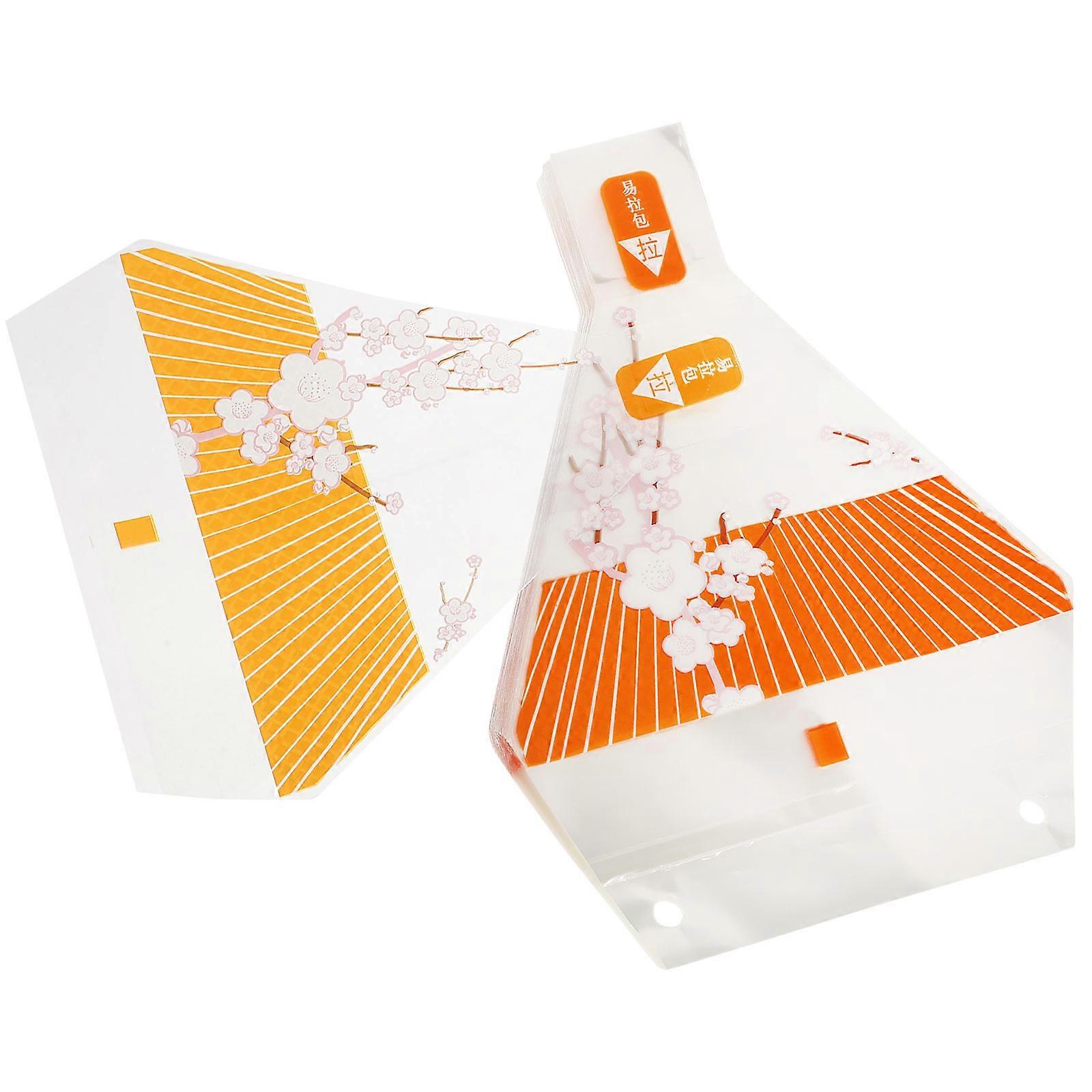 Rice Ball Packing Bags Triangle Onigiri Wrapping Bags for Kitchen ...