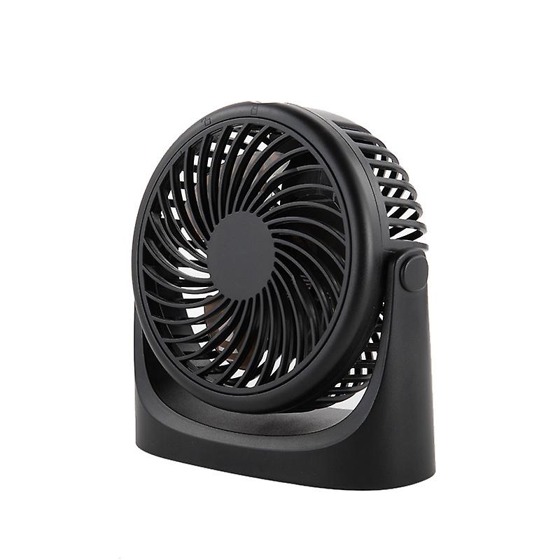 Usb Fan Silent Desk Rechargeable, Desk Fan, Black | Fruugo DK