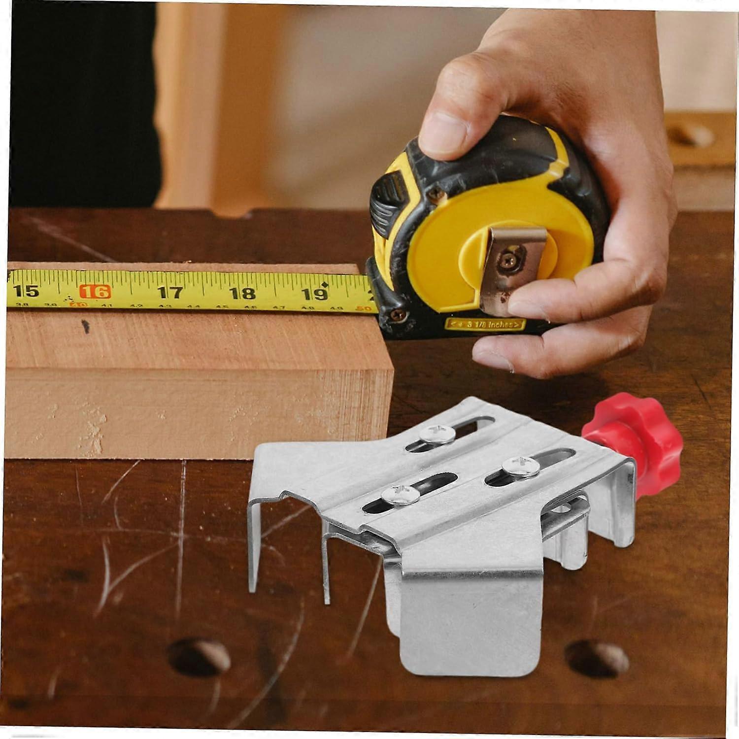 Right Angle Clamp Set of 2 Heavy-Duty Steel Table Clamps for ...