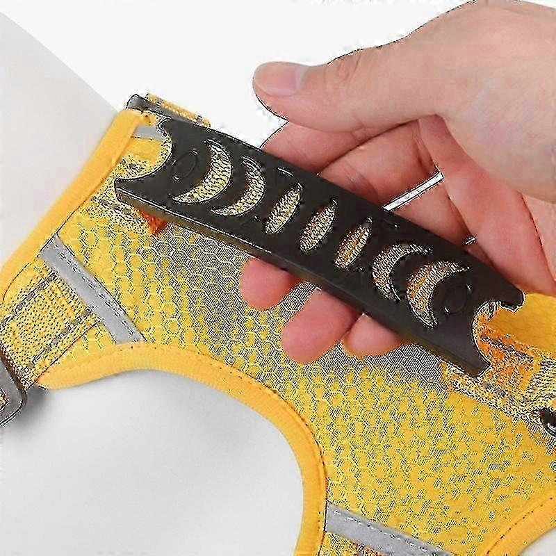 HT-524 Breathable Pet Dog Harness Reflective Puppy Safety Vest with Control Handle ST - Yellow ...