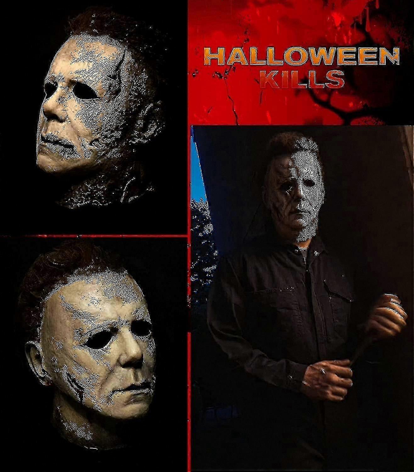 Halloween Horror Full Face Mask, Scary Movie Character Cosplay Mask, Classic Killer Costume ...