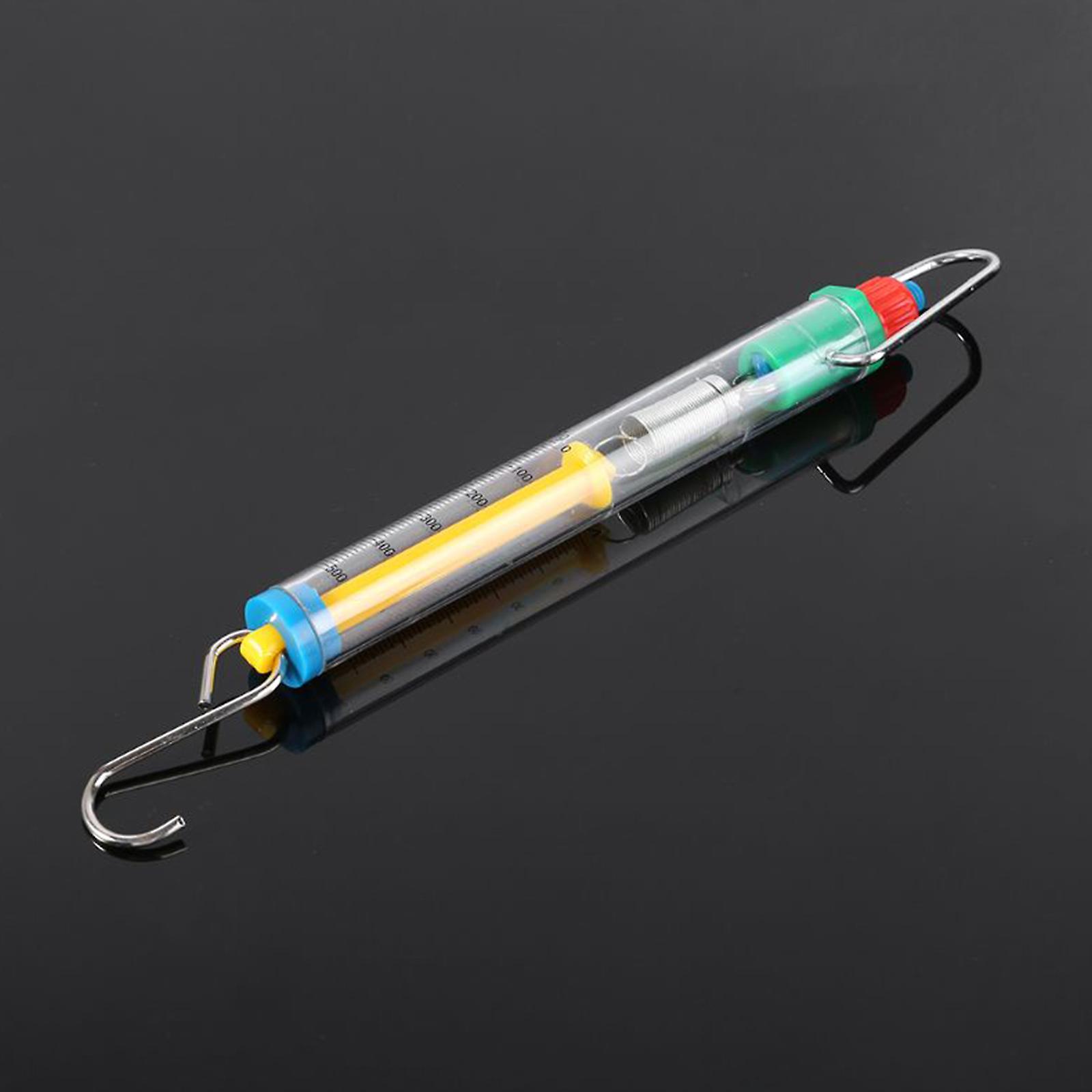 Portable Newton Force Meter Spring Scale 5n 500g Dual Scale Labeled ...