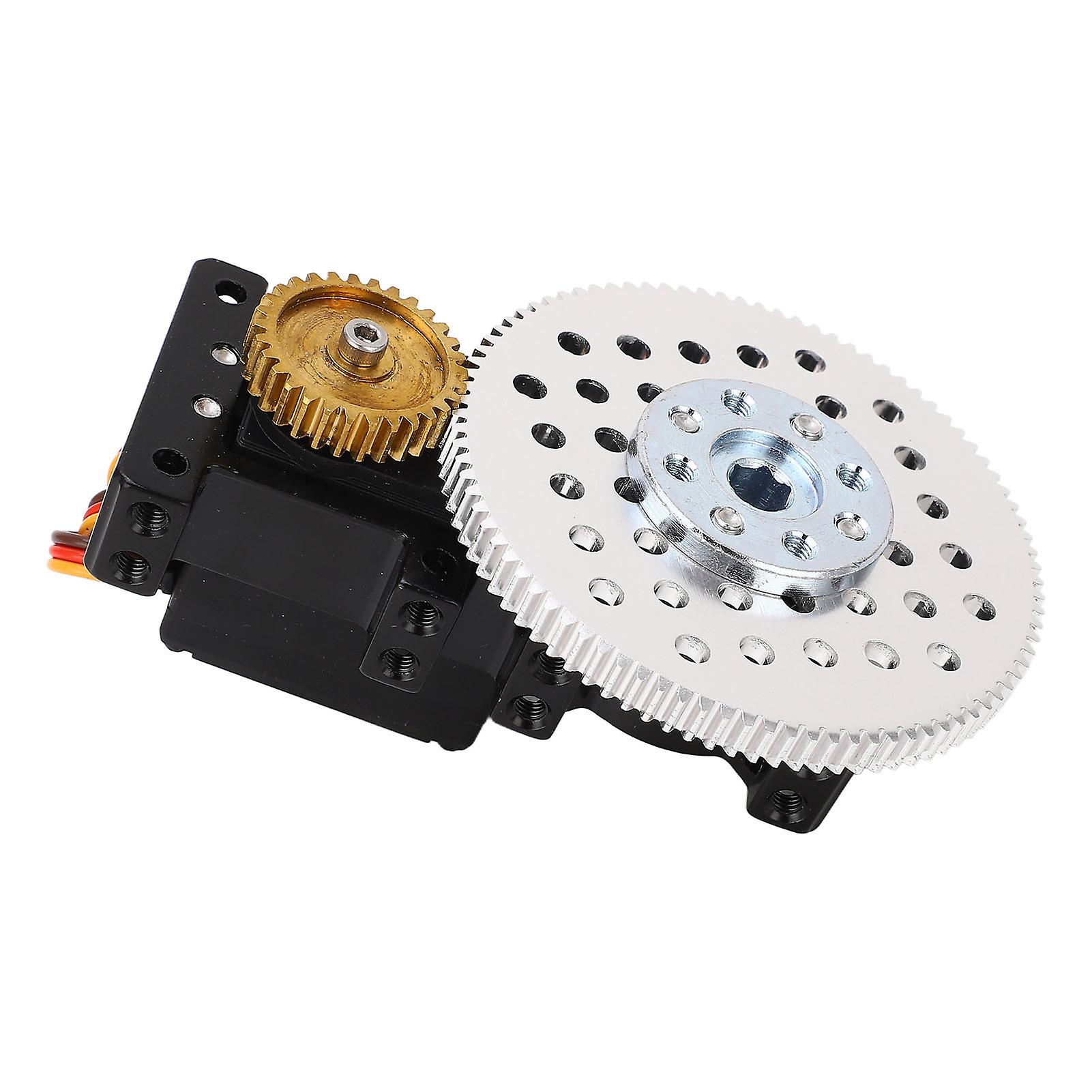 Servo Steering Gear Box 3:1 Ratio Feedback Continuous Mode Servo ...