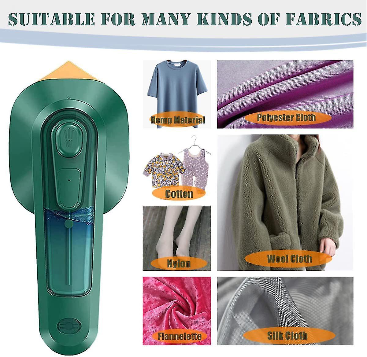 Micro Steam Iron Portable Travel Mini Handheld Garment Steamer ...