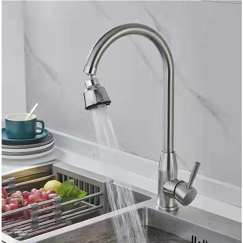 Kitchen universal water-saving booster faucet four-speed adjustment ...
