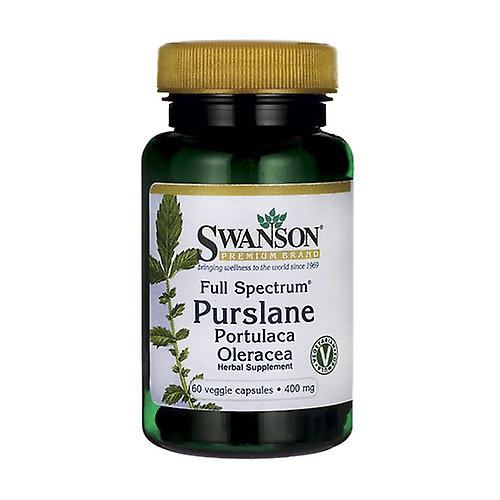 Full Spectrum Purslane 400 mg 60 vegetable capsules | Fruugo UK