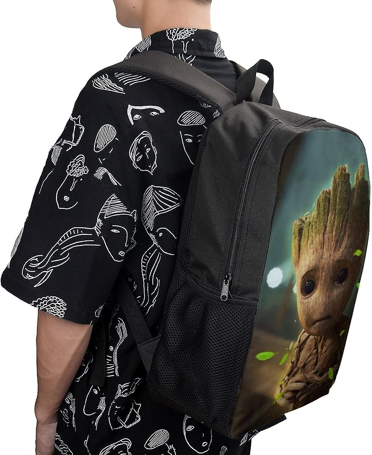 GENBAK Groot Kids Backpacks Anime Characters School Bags for Secondary ...