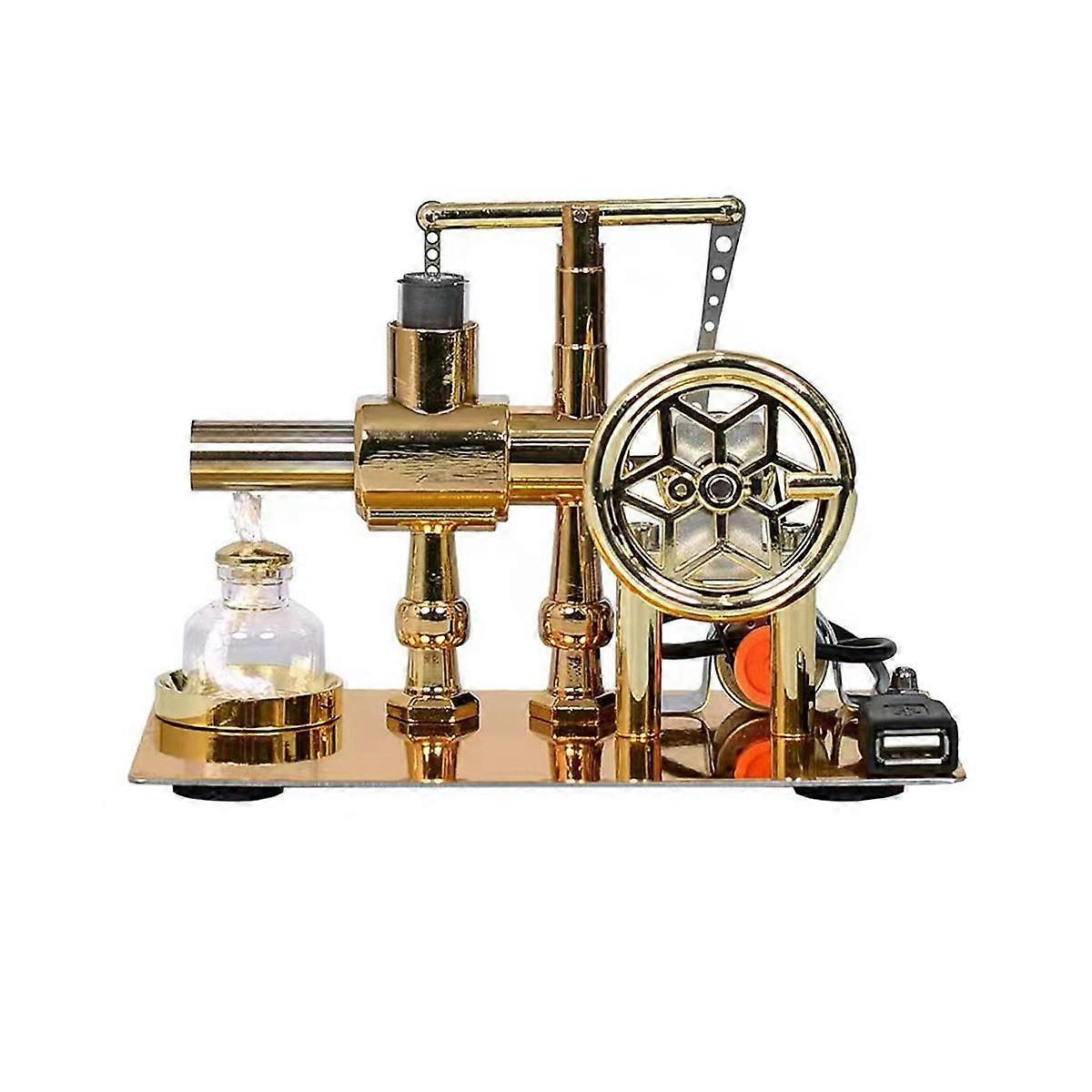 Hot Air Stirling Engine Experiment Model Electric Generator Physics ...