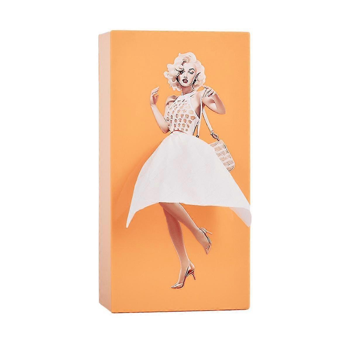Cartoon Anime Girl Tissue Box Flying Skirt Tissue Box Tutu Girl Face ...
