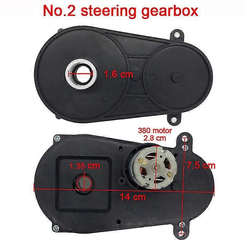Children Electric Car Steering Gearbox With Motor,steering Motor For ...