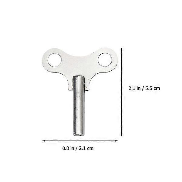 2 Pcs Clockspring Sturdy Clock Winding Keys Metal Clock Winding Key ...