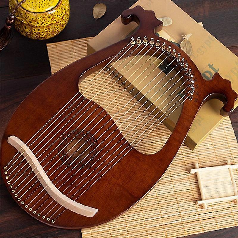 Lyre Harp, 16 String Mahogany Body String Instrument Body Instrument ...