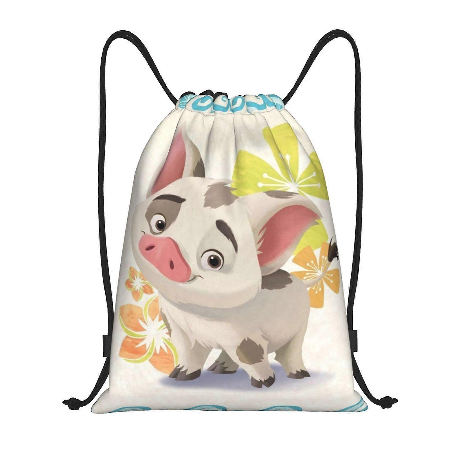 Moana (33)Drawstring Backpack Sport Gym Bag For Yoga Swimming Gymsack ...