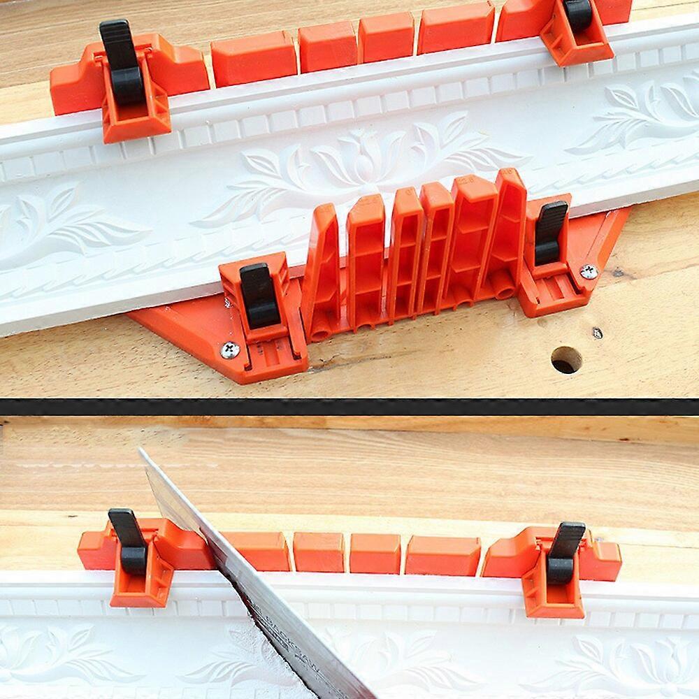 JWL-Woodworking Clamping Mitre Box Diagonal Saw Cabinet 45 90 Degree ...