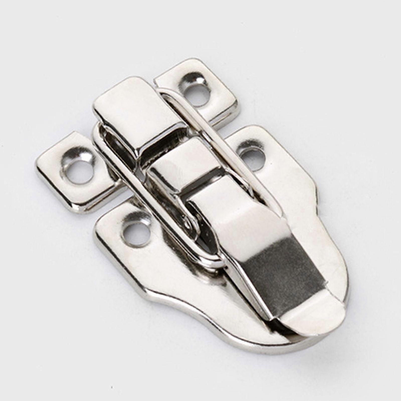 Antique Wooden Box Decorative Buckle Lock Antique Iron Suitcase Cabinet ...