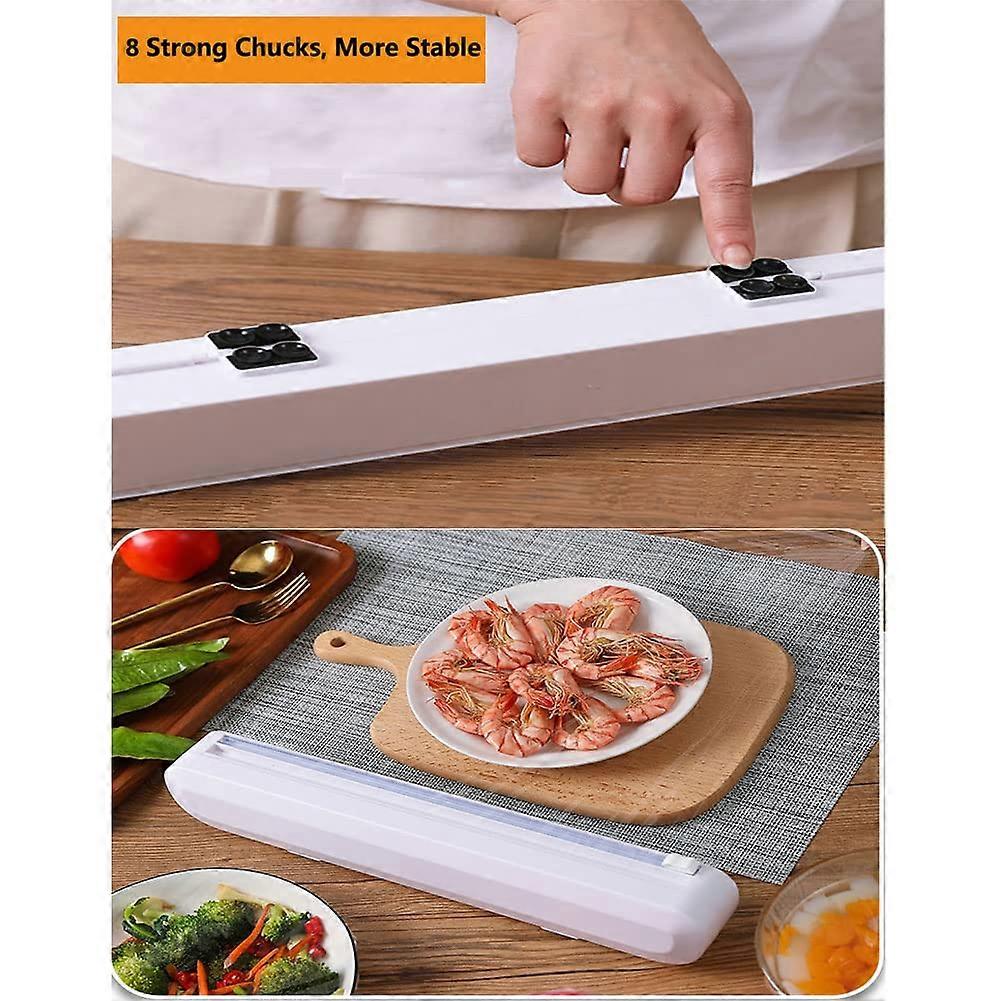 Wrap Dispenser & Cutter, Cling Film Wrap Dispenser, Food Wrap Dispenser ...